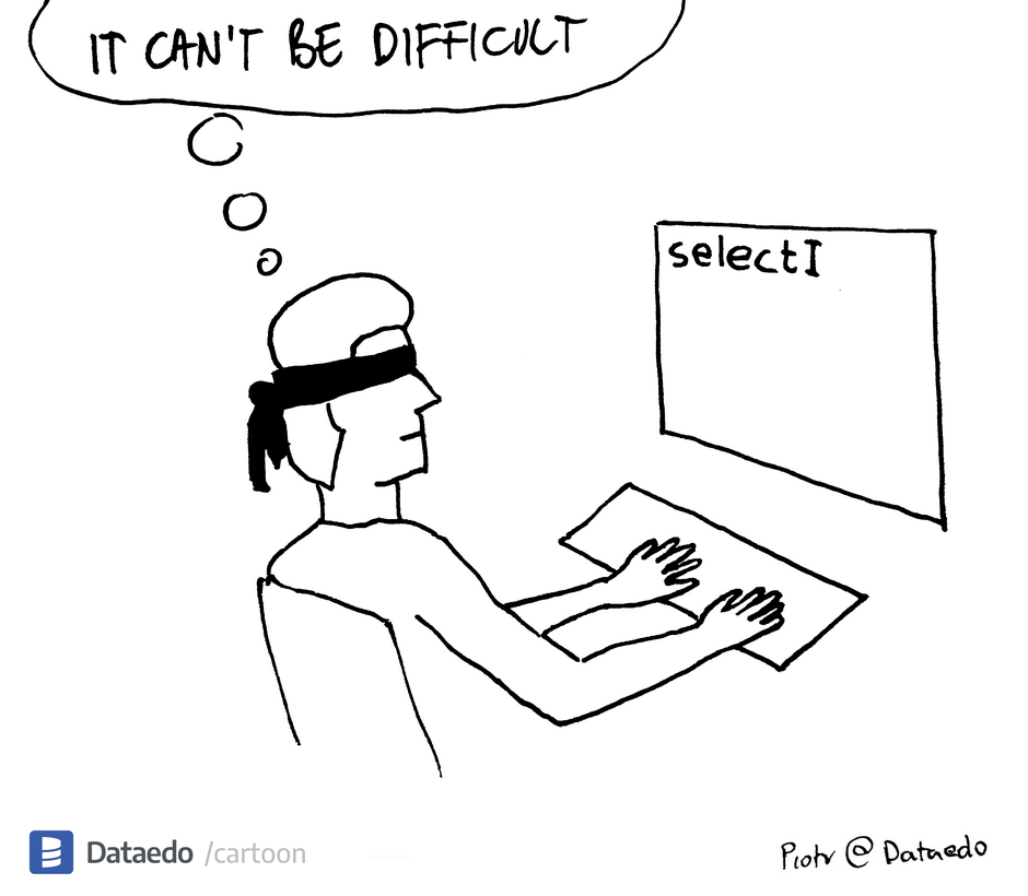 Dataedo Data Cartoon