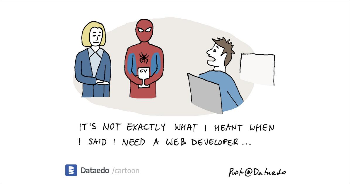 Web Developer – Dataedo Data Cartoon