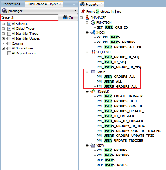 How To Find Table In A Database With Oracle SQL Developer Oracle SQL